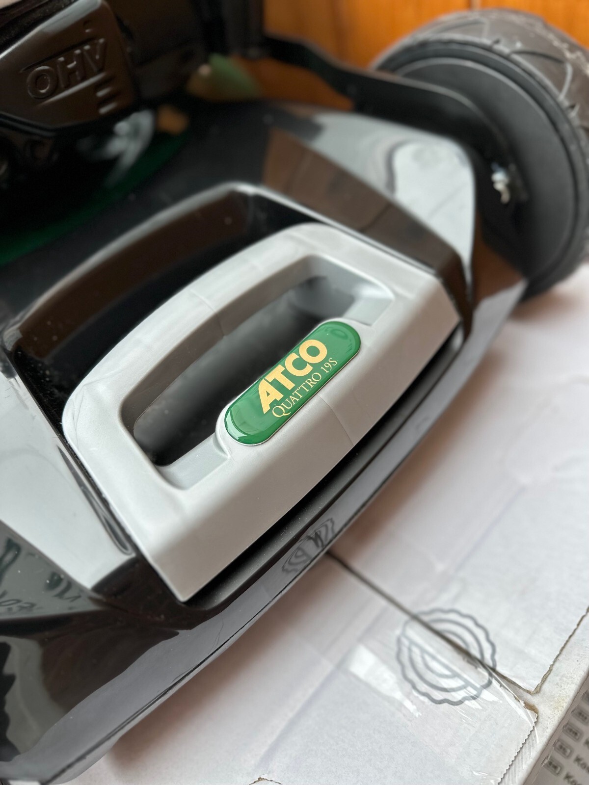 Atco Quattro 19S 4in1 Self Propelled Rotary Lawn Mower Briggs ...