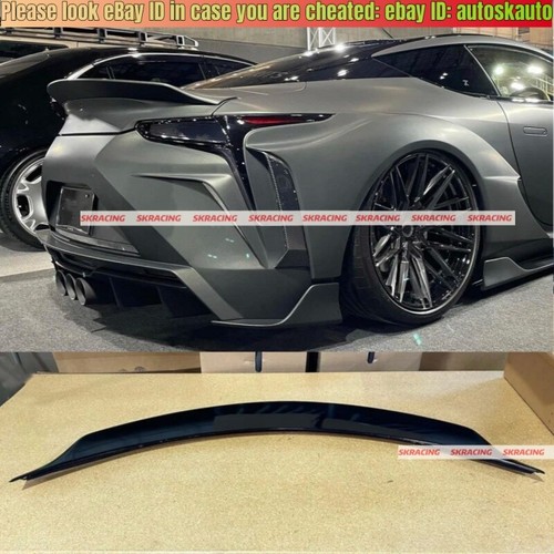 For 2018-2024 Lexus LC500 LC500h Coupe Sport Style Rear Trunk Lip ...