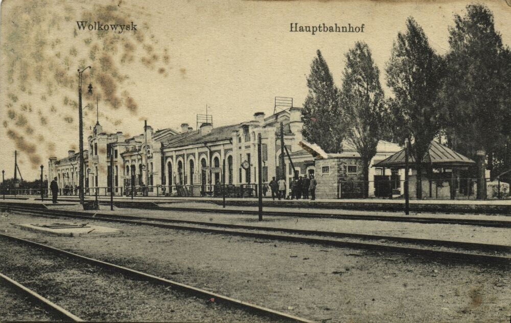 belarus russia, VAWKAVYSK WOLKOWYSK Волковыск, Railway Station (1910s ...