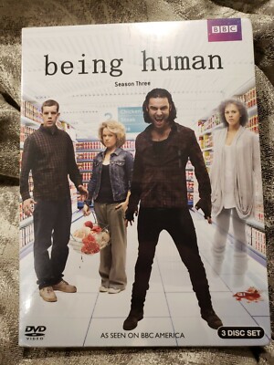 Being Human: Season Three (3rd) (DVD, 2011, 3-Disc Set) NEW, sealed ...