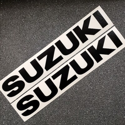 Suzuki GLOSS BLACK decals 750 stickers 600 gsxr 1000 sv 650 250 gsx f ...
