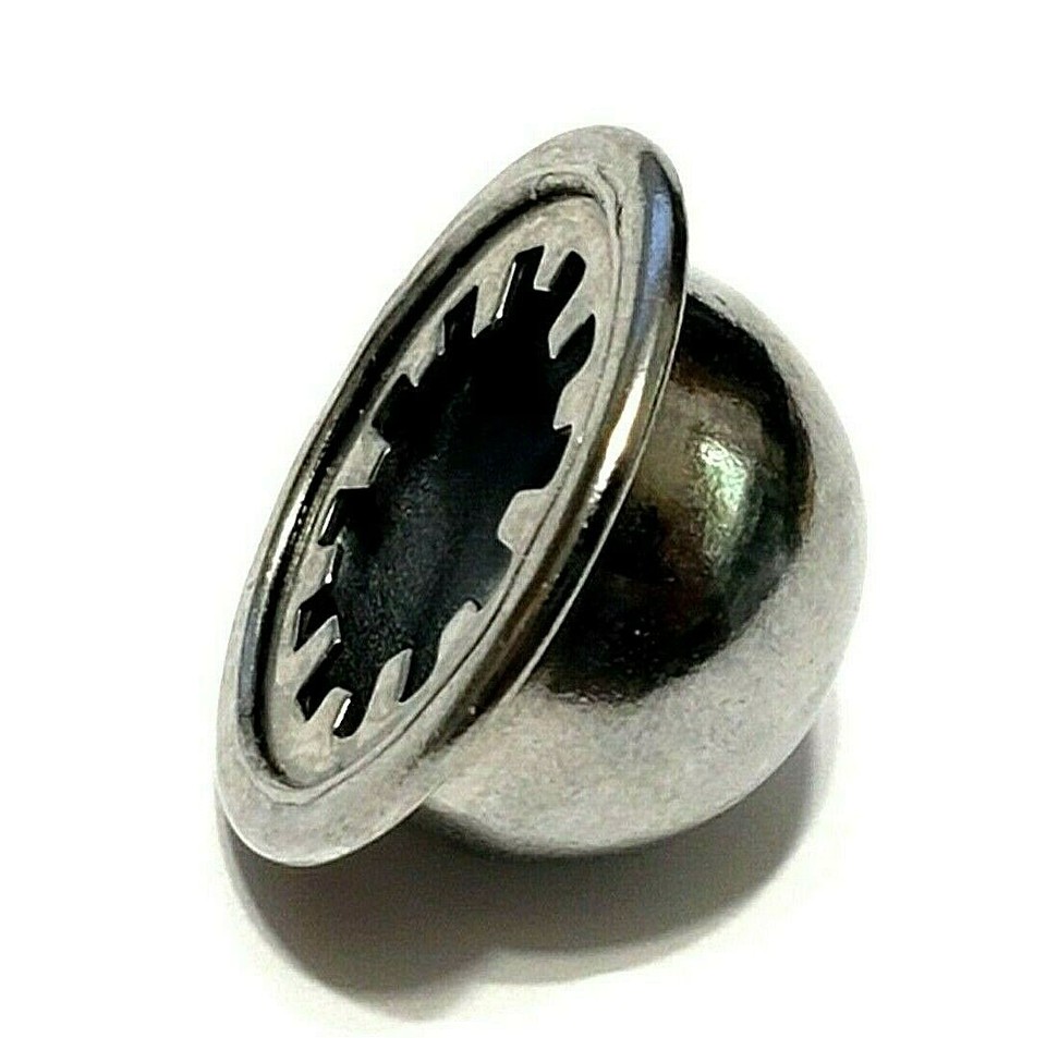 1952-1972 GM Bucket & Bench Seat Hinge Pivot Pin Rod End Trim Chrome ...