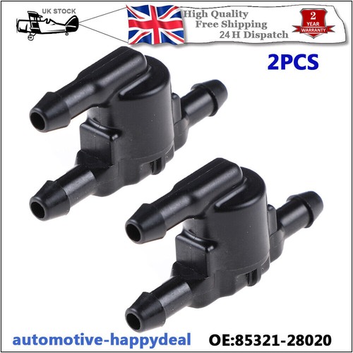 2PCS Windscreen Washer Non Return Valve Check Hose For Toyota Tee T 3 ...