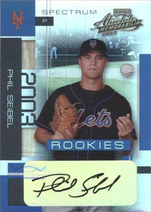 2003 Playoff Absolute Memorabilia - Phil Seibel #173 Spectrum ...