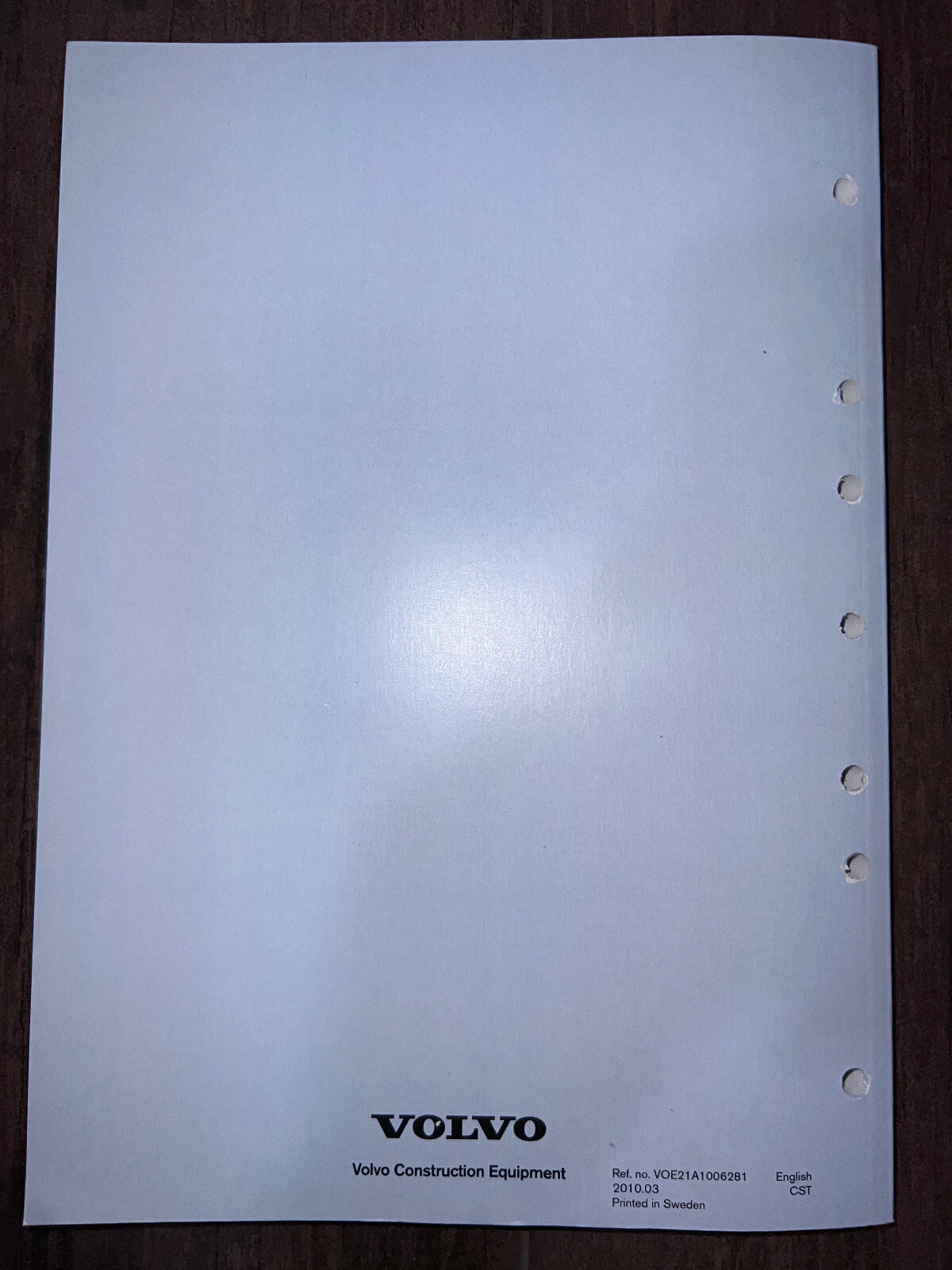 VOLVO ARB/H35 ARB/H40 AXLE SERVICE MANUAL - PUB # VOE21A1006281 | eBay