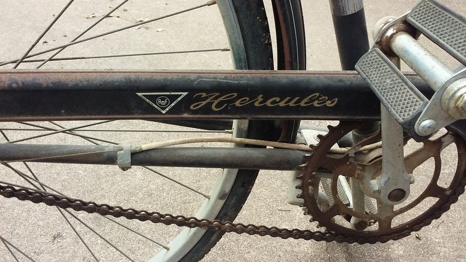 Raleigh Hercules 3 speed bicycle 26" Made in England 1273471 AMF | eBay