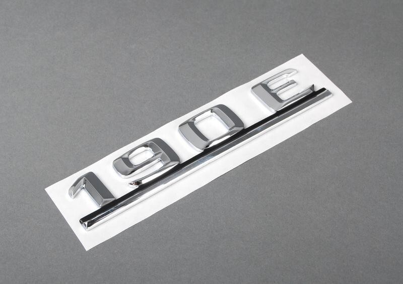 MERCEDES BENZ MB C CLASS W201 190E REAR TRUNK EMBLEM BADGE GENUINE | eBay