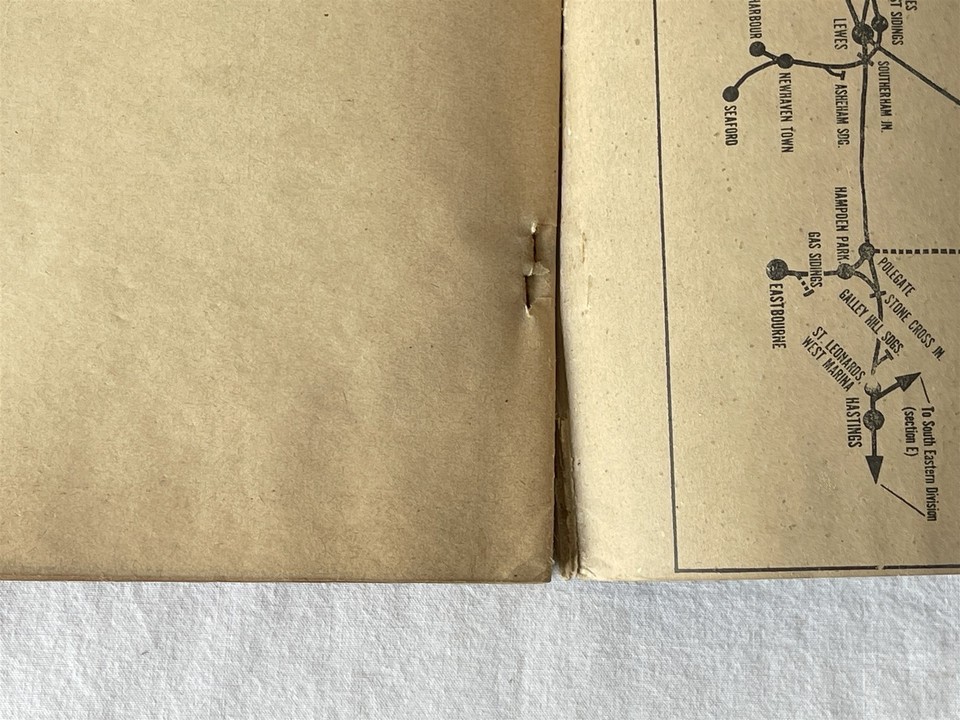 Vintage Railway Working Time Table Timetable FREIGHT TRAINS 1963 BR ...