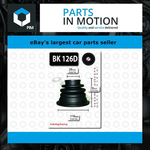 CV Joint Boot fits RENAULT SCENIC Mk1 99 to 03 Manual Transmission C.V ...