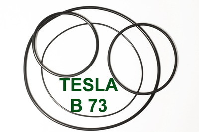 SET BELTS TESLA B 73 REEL TO REEL EXTRA STRONG NEW FACTORY FRESH B73 ...