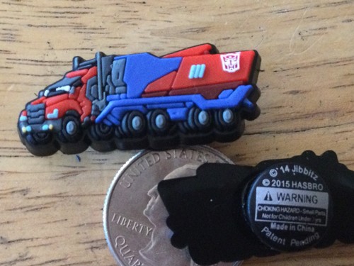 Transformers Optimus Bumble Bee Megatron AUTHENTIC JIBBITZ SHOE CHARM ...