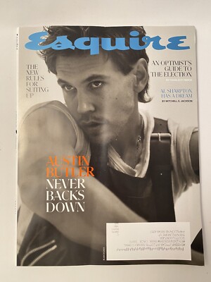 Esquire Magazine March 2024 Austin Butler Never Backs Down Alternate ...