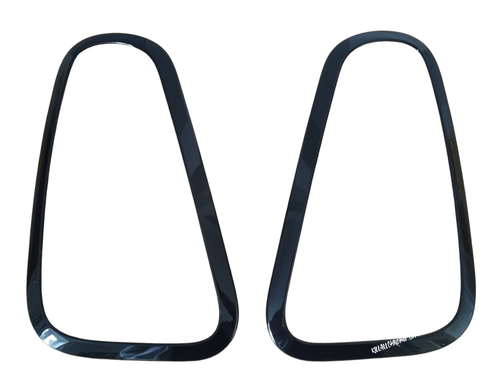 Fits MINI Flush Rear Light Surround Covers - Gloss Black - R50 R52 R53 ...