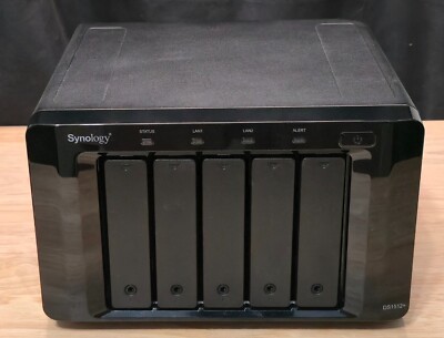 Synology DS1512+ 5 Bay NAS Disk Station w/5x 4TB Western Digital Drives ...