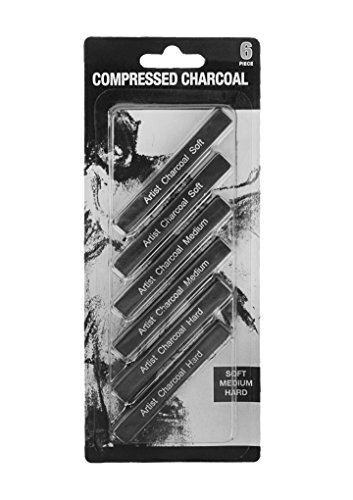 Artist Compressed Charcoal Sticks for Sketching Drawing Shading Soft ...