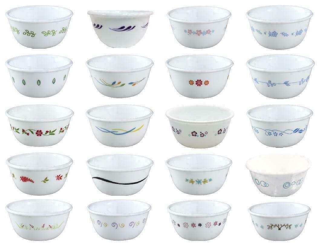 1 Corelle 6-oz RAMEKIN Dessert BOWL Baby Sauce Pudding Cup *PICK Your ...
