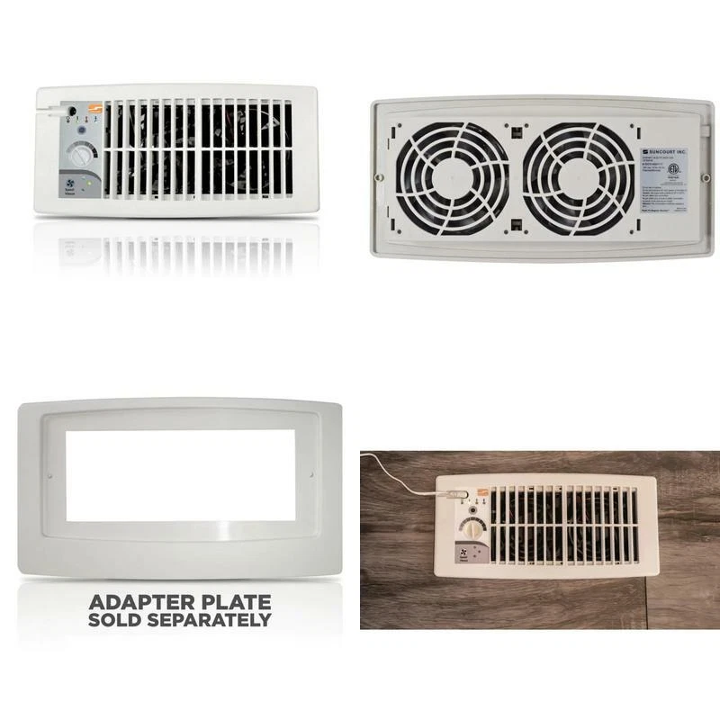 Ceiling Register Vent Booster Fan | Shelly Lighting