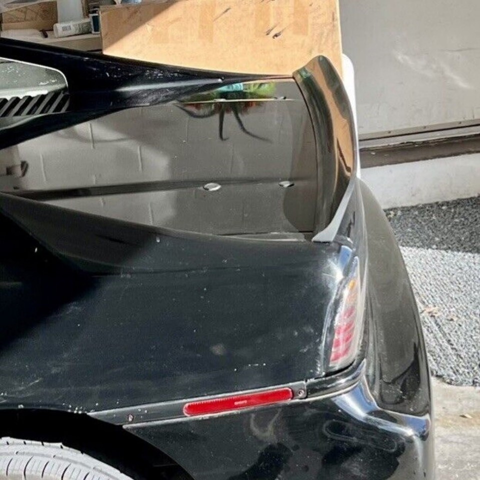 450F Type Rear Duckbill Trunk Spoiler Wing Fits 1983~1988 Pontiac Fiero ...