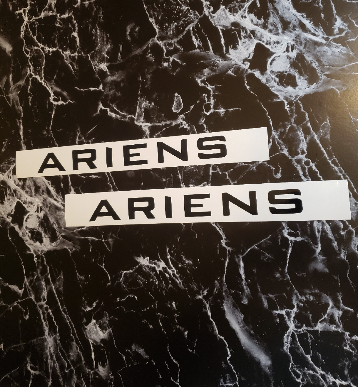 Ariens Snowblower 10” (2) Black Vinyl Decal Sticker mower tractor usa ...