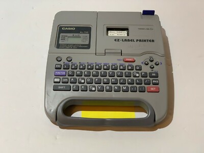 CASIO Label Printer KL-750 EZ Word Printer Handheld Label Maker | eBay
