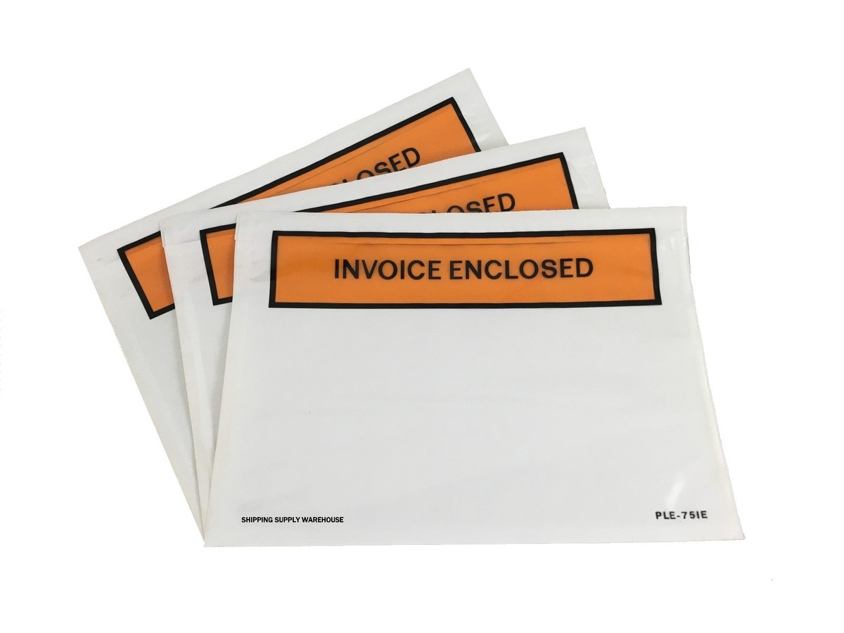 Shipping Label Sleeves , Packing Slip Envelope Clear Packing List ...