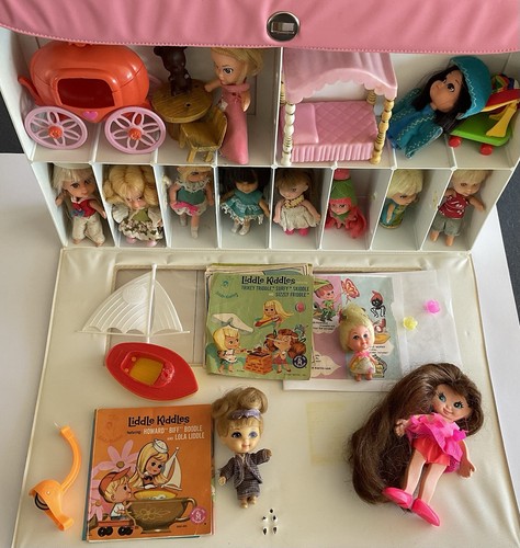 Vintage ‘60’s Mattel Liddel KIddles - LARGE LOT- DOLLS CASE ...