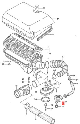 Genuine VW EuroVan Golf Golf-US FBU Jetta Jetta-US LT 4x4 Valve ...