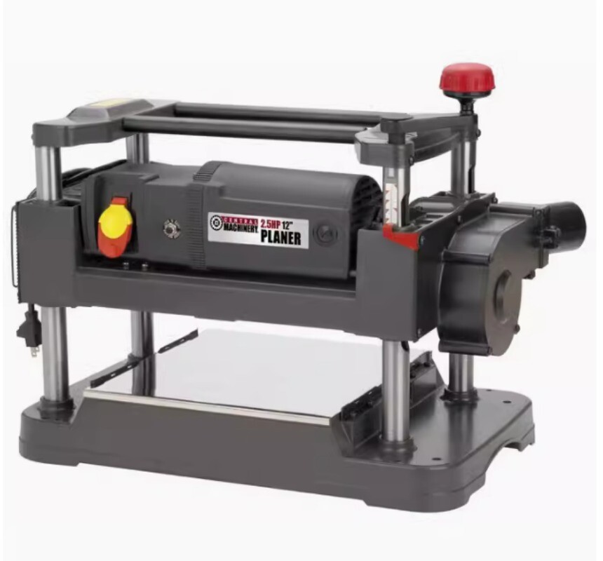 Single Side Press Planer 2000W Benchtop Electric Planer for Woodworking ...