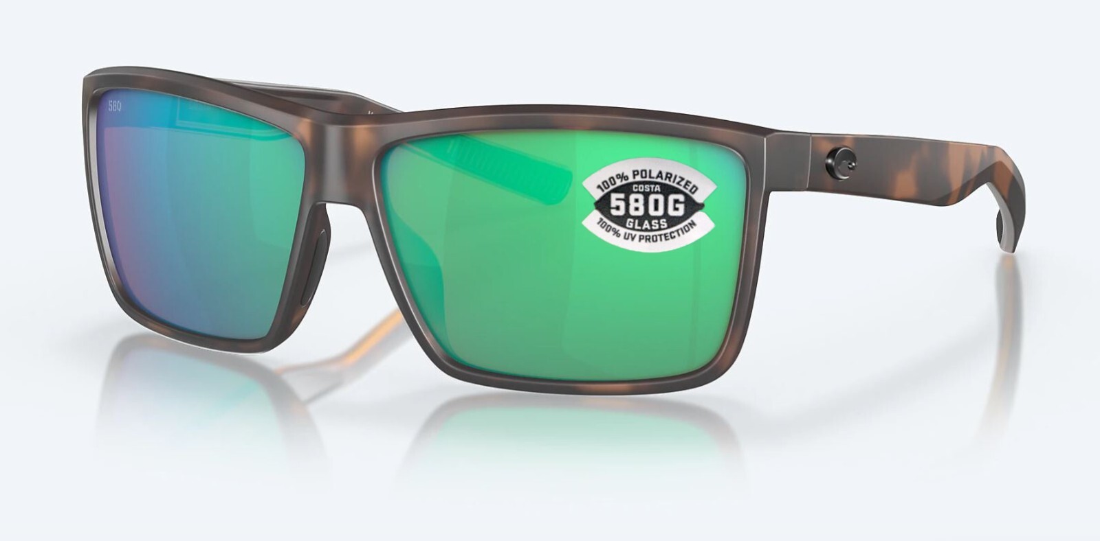 NEW Costa Del Mar RINCONCITO Matte Tortoise Green Mirror Polarized ...