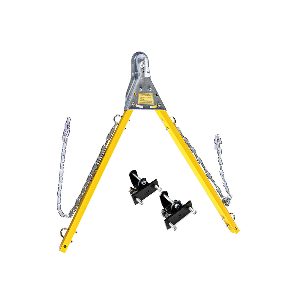 5000lb Adjustable Bumper Mount Tow Bar With Chain Towing Truck Trailer ...