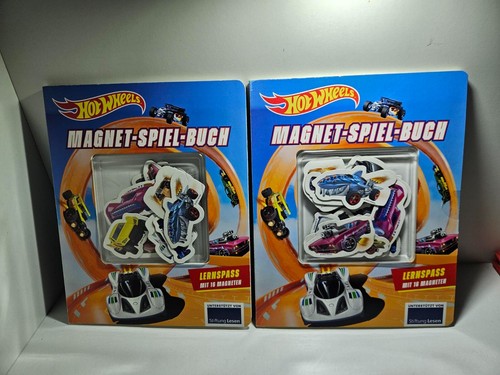 2x hot wheels Magnet Spiel Buch eine Neu und die andere Neuwertig | eBay.de