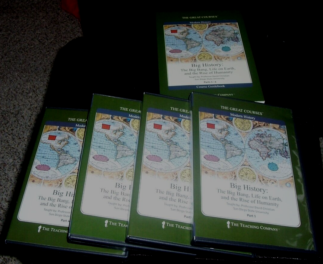 Great Courses DVD Big History The Big Bang, Life on Earth (DVD w/G ...