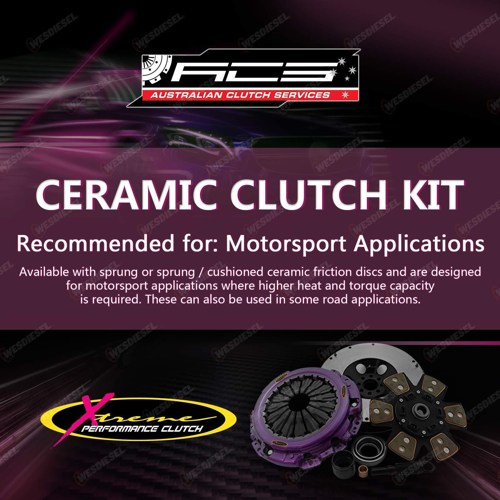 Xtreme Cushioned Ceramic Clutch Kit fits Kia Cerato Koup III YD Pro Cee ...