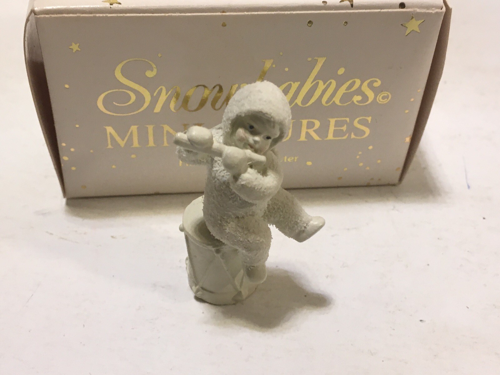 Department 56 Snowbabies Pewter Miniature I'll Plant a Christmas Tree ...