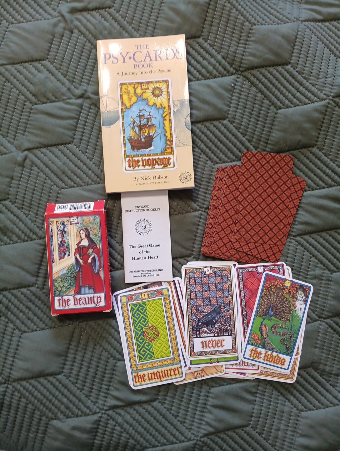 *RARE* Tarot Collection Psy Cards System (Deck) (Set - Book + 40 Cards ...