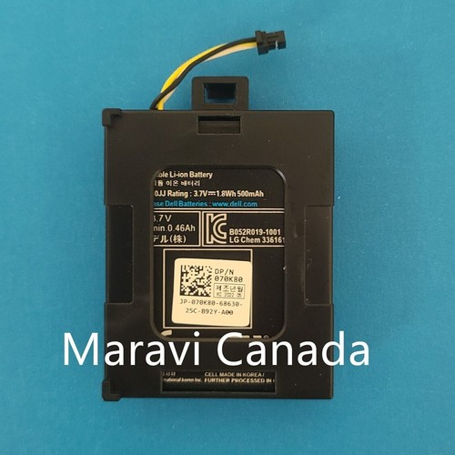 Dell PERC Raid Battery 70K80 7VJMH 37CT1 H132V for H710 H710P H730 H810 ...