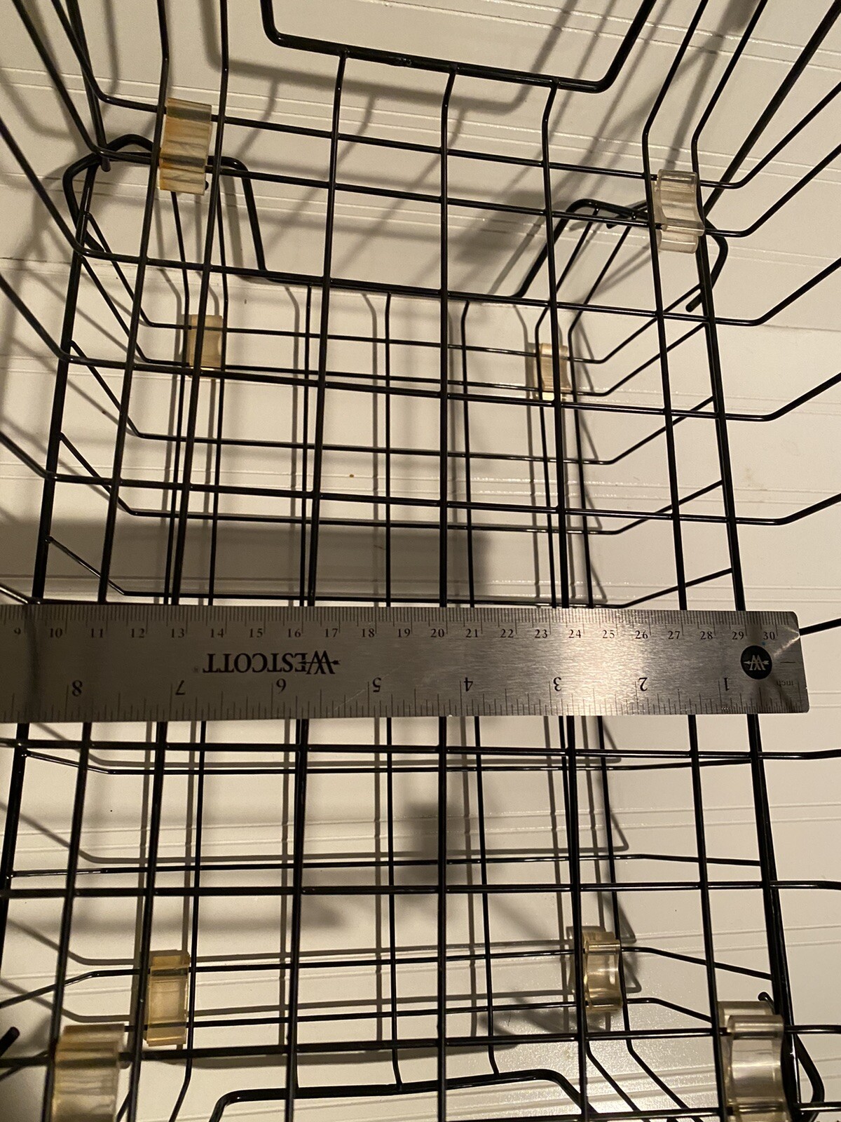 2pc Stackable Black Wire Paper Holder | eBay