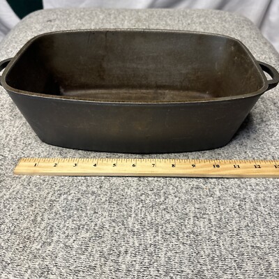 RUN Alulith Guss Germany Rectangular Dutch Oven Casserole Dish Aluminum ...