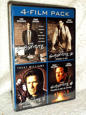 The Substitute Complete 4-Movie Collection (3-Disc) (DVD, 2000) Treat ...