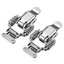 2pcs 201 Stainless Steel Spring Loaded Toggle Latch Catch Clamp 68mm ...