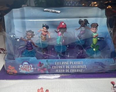 Disney Junior's Deluxe Figure Play Set 5 Piece Ariel Lucia Fernie ...