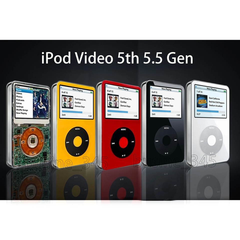 🍎NEW Apple iPod Classic Video 5th Generation 30/60/80GB 160GB 256GB ...