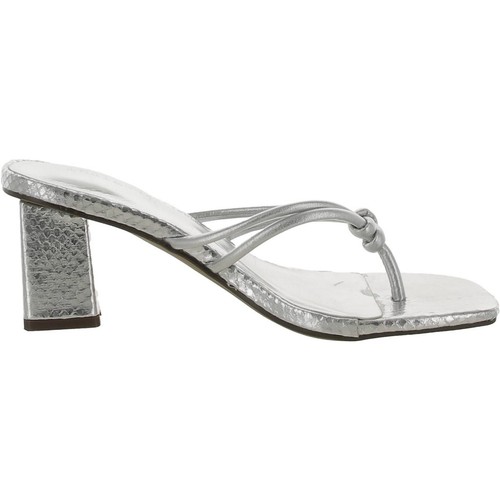 Indigo Rd. Womens Silver Metallic Thong Sandals Shoes 6.5 Medium (B,M ...