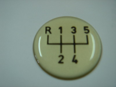 CAR 5 Speed Shift Knob Decal Sticker CHAMPAGNE GOLD | eBay
