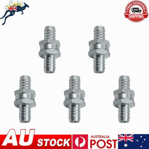 5Pcs Aluminium Alloy Fuel Non Return Check Valve One Way Diesel for Car ...