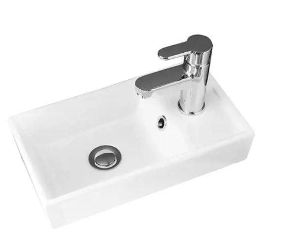 Vanity Unit Bathroom Cloakroom Gloss White Furniture Basin Including ...