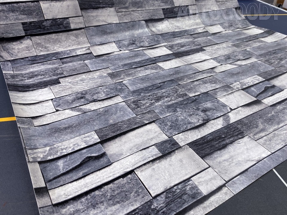 3D Stone Rock Wallpaper Background Modern Vinyl Film Sticker Peel-and ...