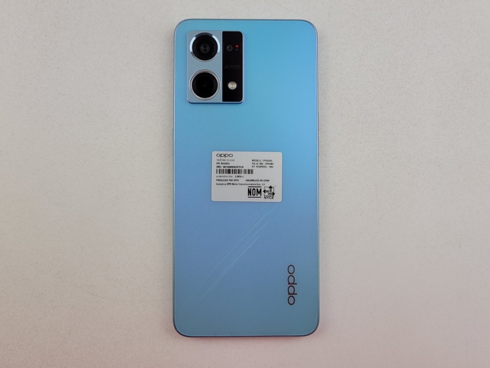 oppo Reno7 (CPH2363) 128GB - Blue (Telcel) Smartphone - K5395 | eBay