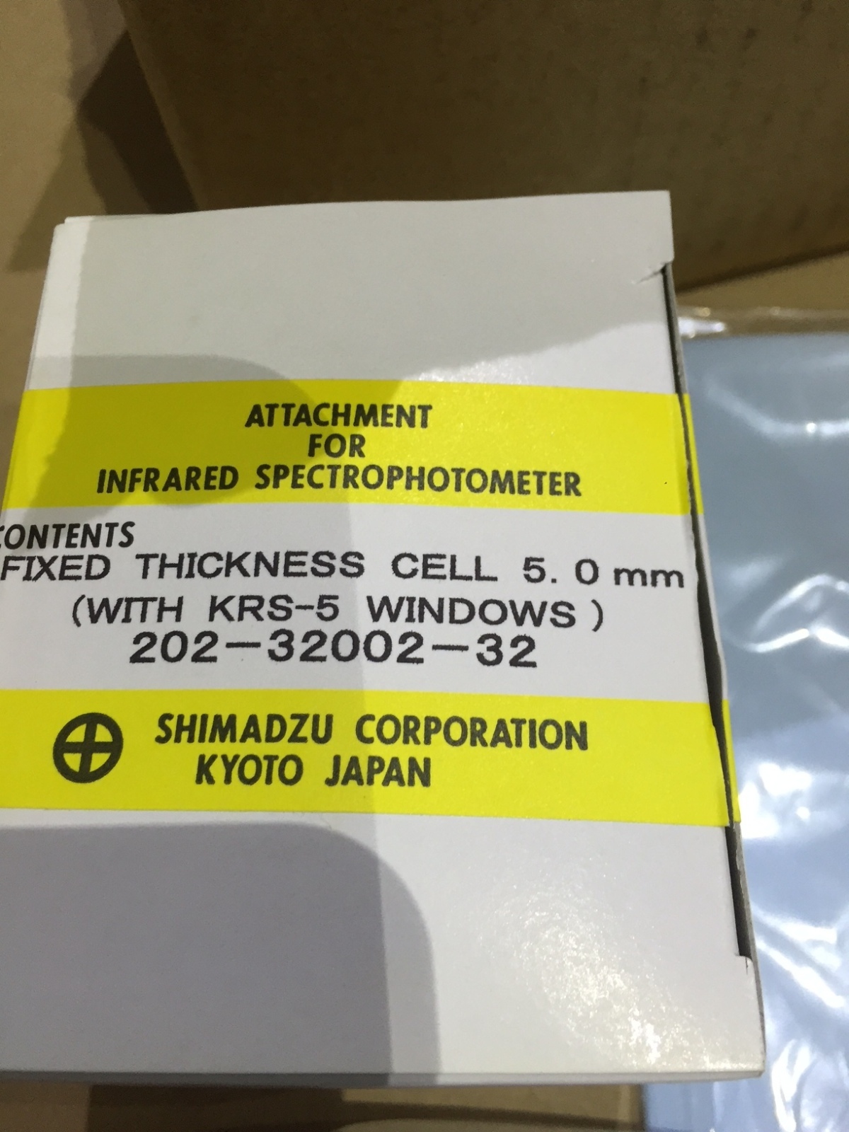 Shimadzu 202-32002-32 FIX. THICKNESS CELL KRS-5 5.0 for sale online | eBay