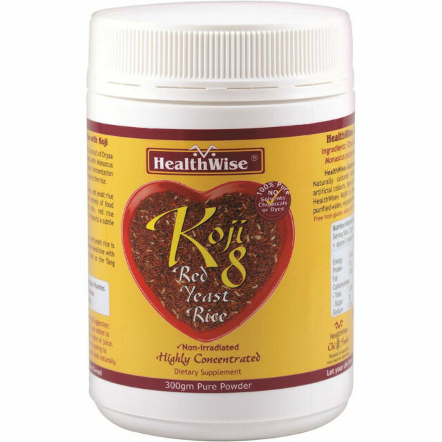 Healthwise Koji8 Red Yeast Rice Supplement - 300g for sale online ...